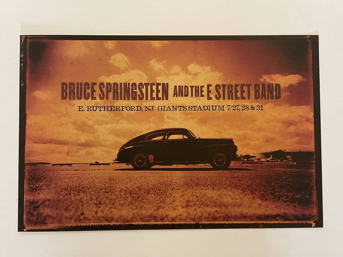 BRUCE SPRINGSTEEN AT GIANTS STADIUM (#0296) on Sep 18, 2022 | PASHCO ...