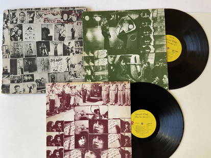The Rolling Stones Vinyl Album Exile On Main St. Unipak Cover 1st ...