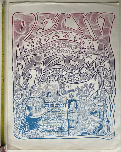 Relix Magazine 20th Anniv. Summer Of Love Poster