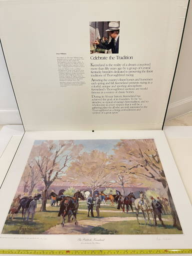 Signed & Numbered Peter Williams The Paddock