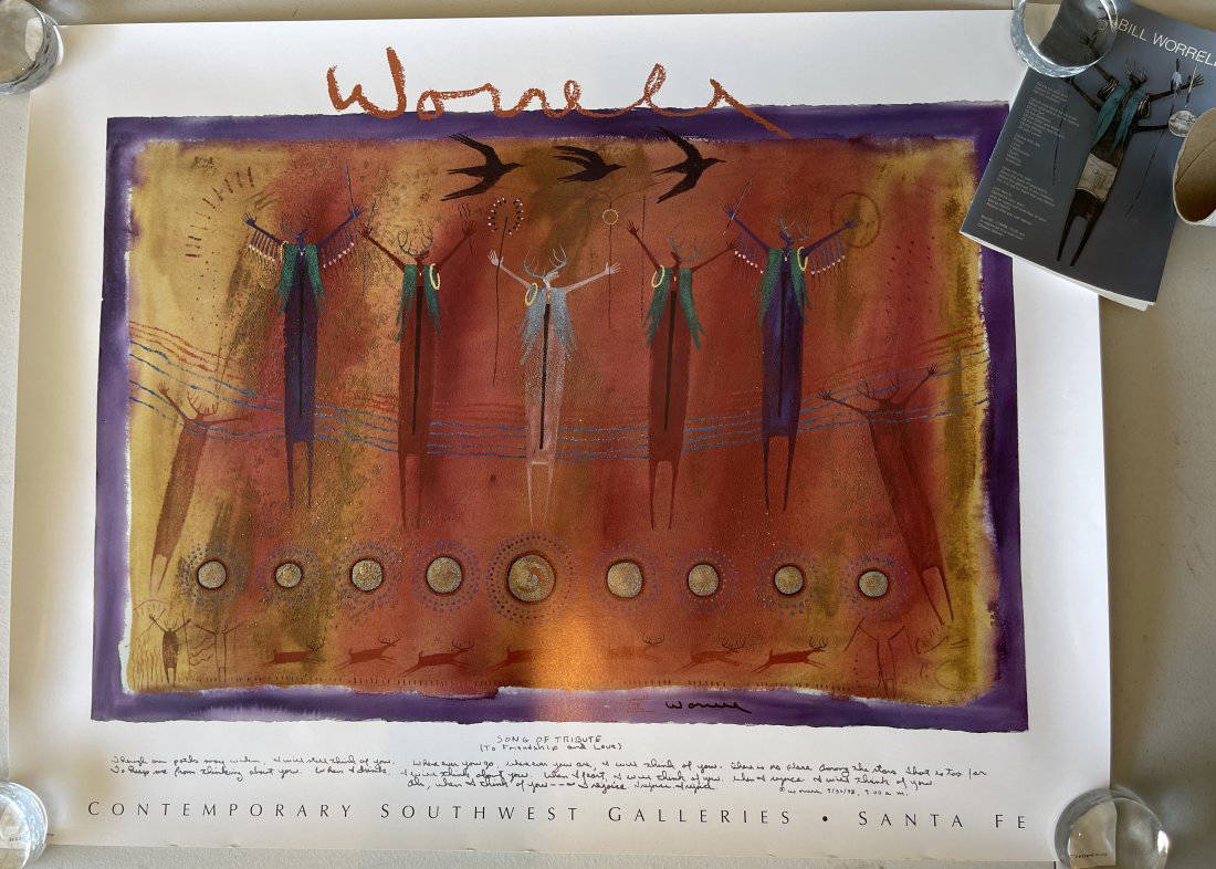 SONG OF TRIBUTE - BILL WORREL - SIGNED (#0327) on Apr 23, 2023 | PASHCO ...