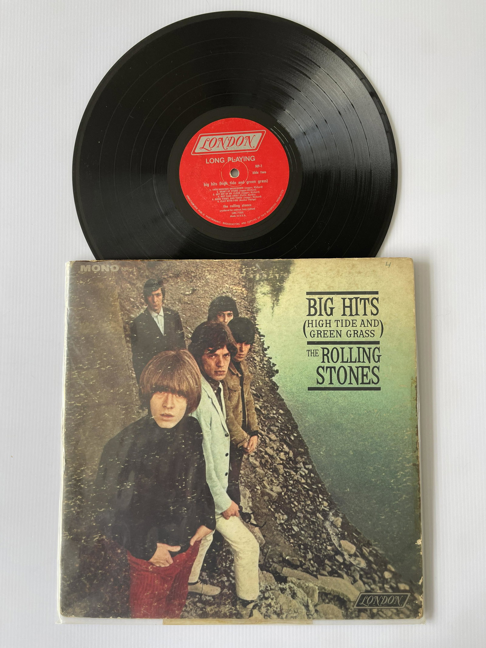 The Rolling Stones Big Hits (high Tide And Green Grass)