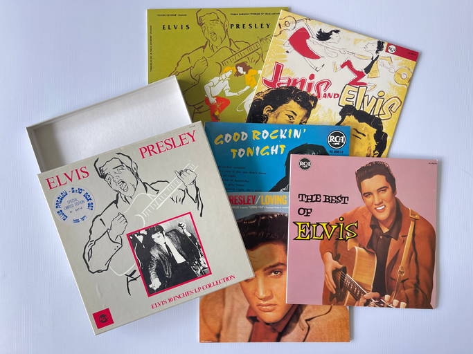 Elvis Presley Elvis 10 Inches Lp Collection Box Set