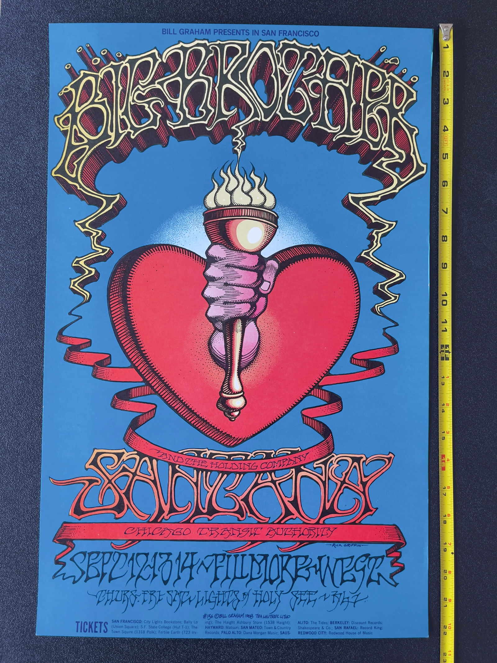 Bg136 - Big Brother - Rick Griffin - 1st Auction