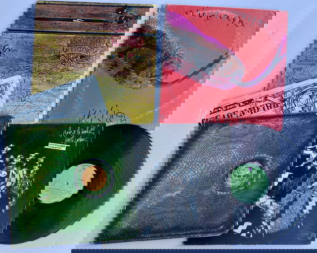 Set Of Three Alice Cooper Albums With Rare Import