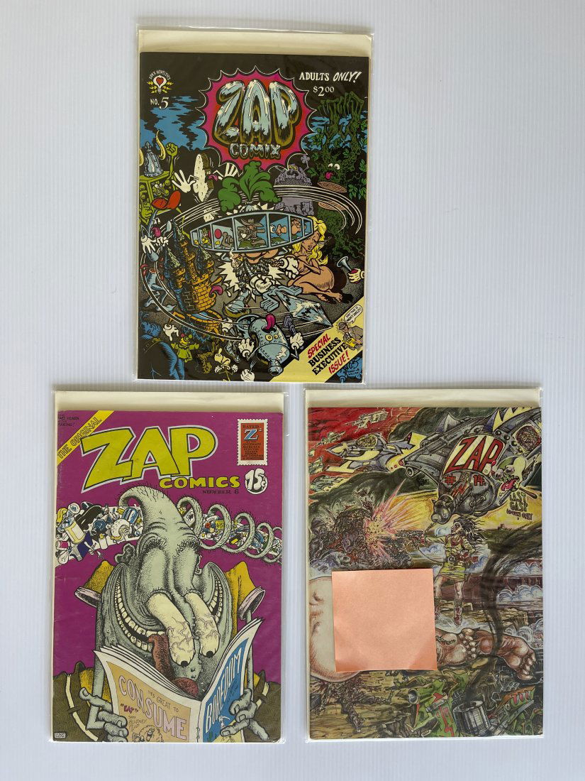 Zap Comix Set #3 - Underground Comix Auction