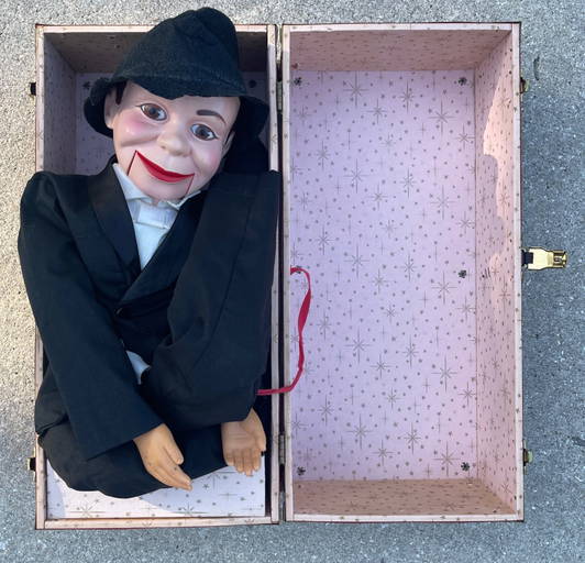 Vintage Charlie Mccarthy Ventriloquist Dummy