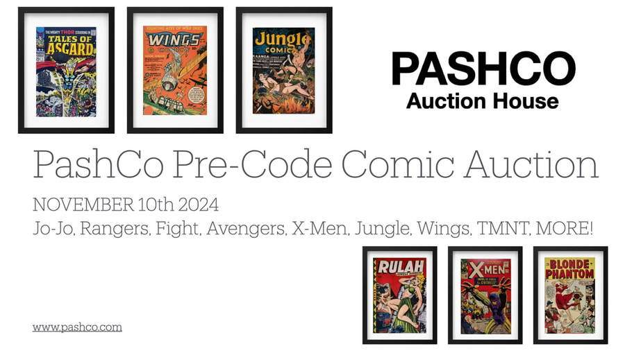 PASHCO PRE-CODE COMIC AUCTION #2 on Nov 10, 2024 by PASHCO in FL - Page 2
