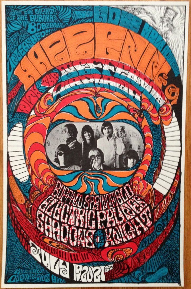 424: JEFFERSON AIRPLANE POSTER - 1967 - Jan 26, 2013 | PASHCO POSTERS in MN