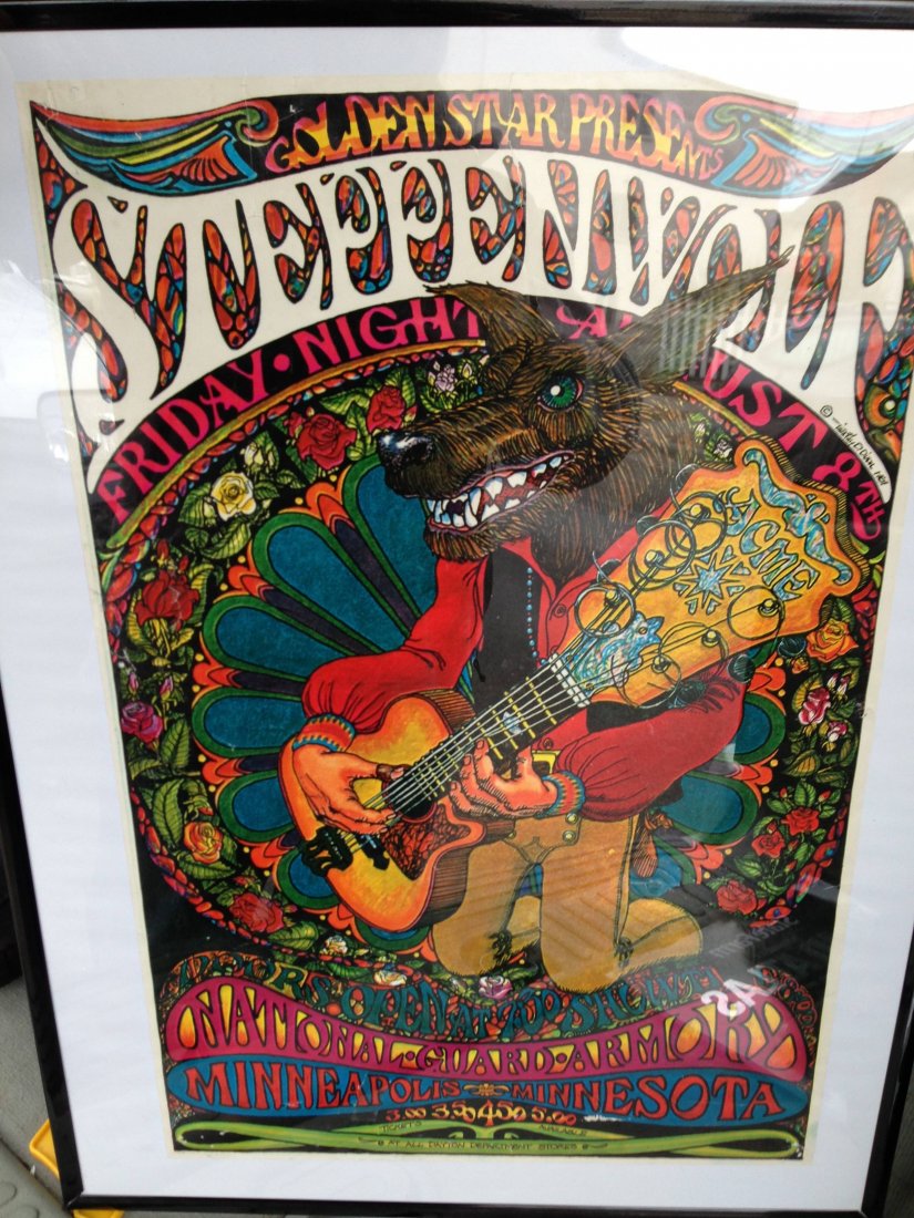 451: Steppenwolf Poster - 1969 - rare - Jan 26, 2013 | PASHCO POSTERS in MN