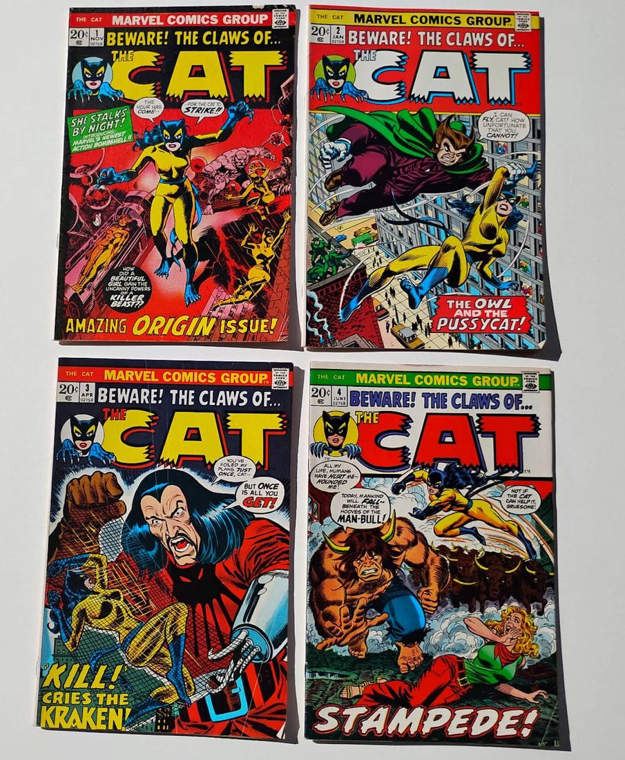 The Cat #1-4 - Key Issues Auction