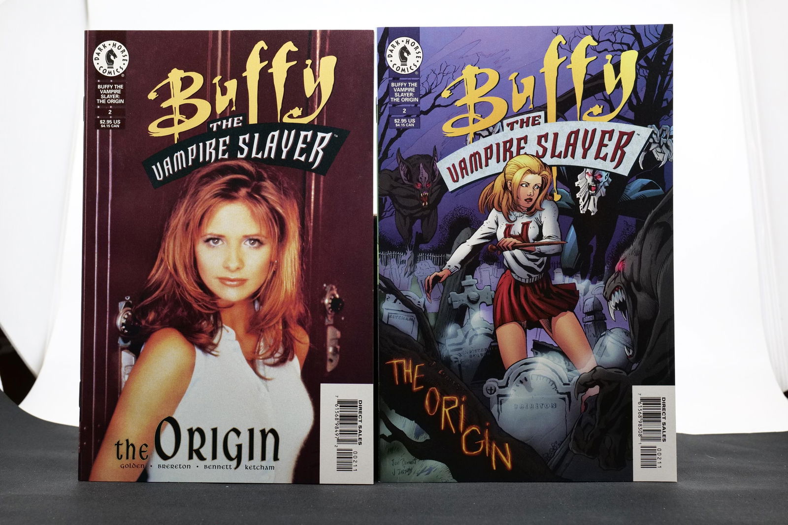 Buffy The Vampire Slayer The Origin #1-3 A & B Cover Variants Dark ...