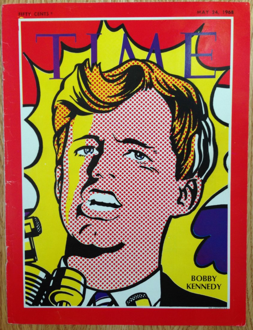 BOBBY KENNEDY - TIME MAGAZINE COVER - 1968
