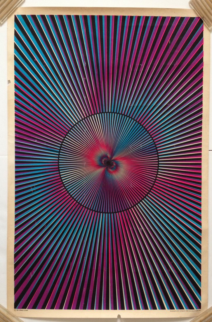 INNER ZONK BLACKLIGHT POSTER - Jan 11, 2014 | PASHCO POSTERS in MN