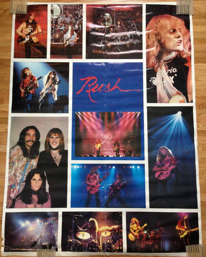 Rush 1980 Huge Poster