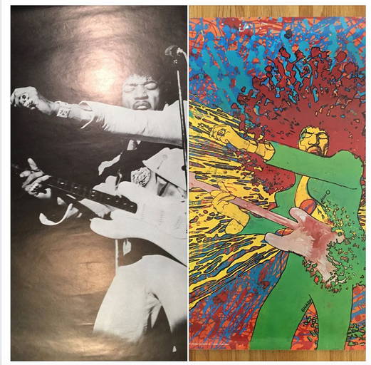 Rare ! Martin Sharp Mccartney Hendrix Set