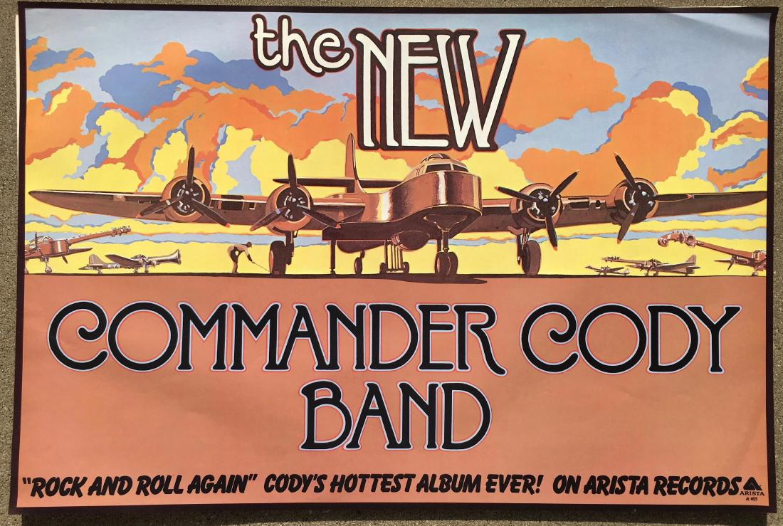 THE NEW COMMANDER CODY BAND - 1977