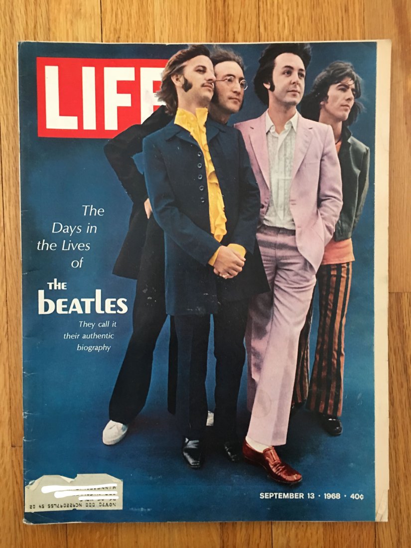 A DAY IN THE LIFE OF THE BEATLES - LIFE MAGAZINE - 1968