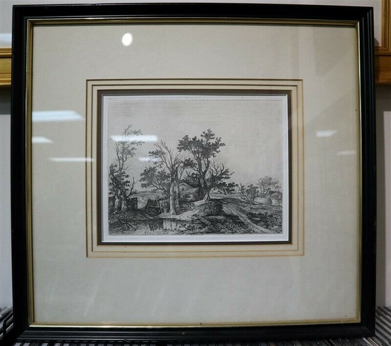 John Crome (1768 1821) Rare Engraving C1819 Trees