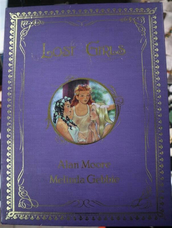 Erotica Lost Girls Alan Moore And Melinda Gebbie 2006 3 X Volume Set In Slipcase Near Mint Auction