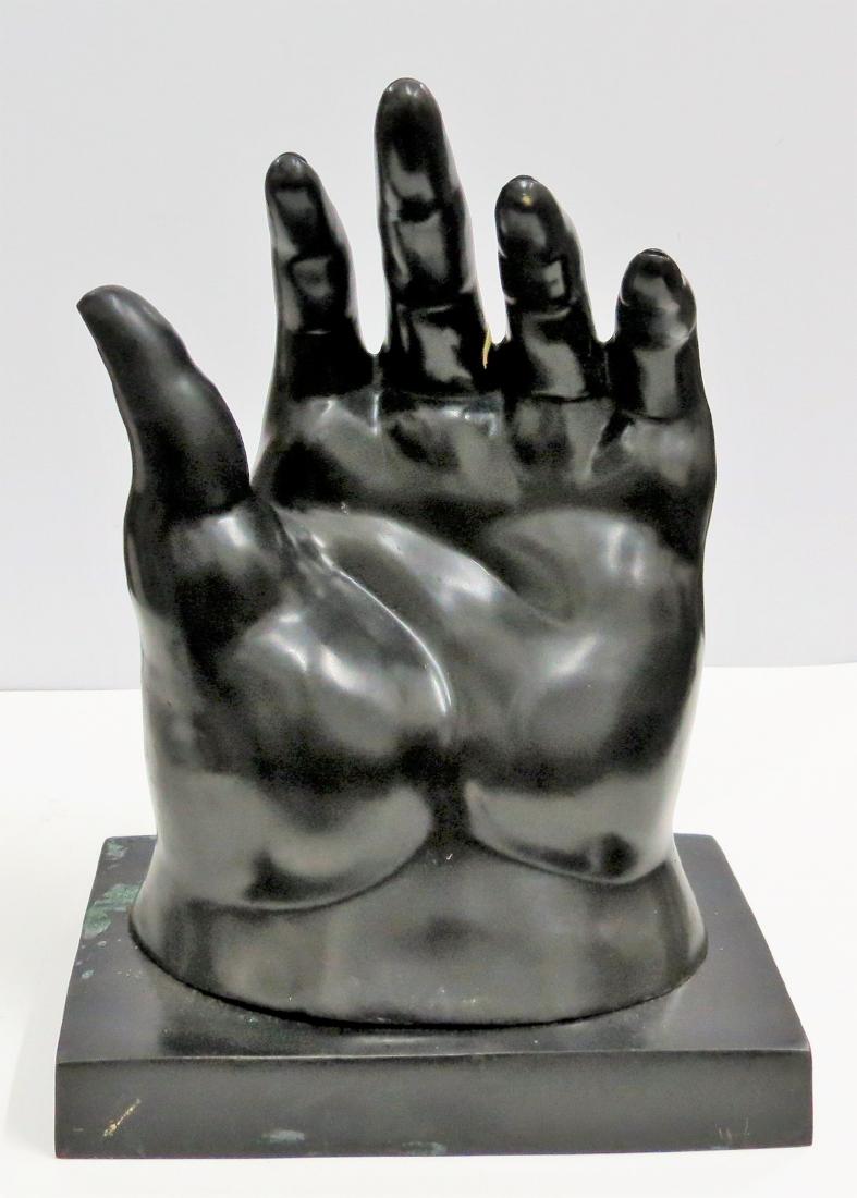 Fernando Botero Bronze Sculpture The Hand 2/6 COA