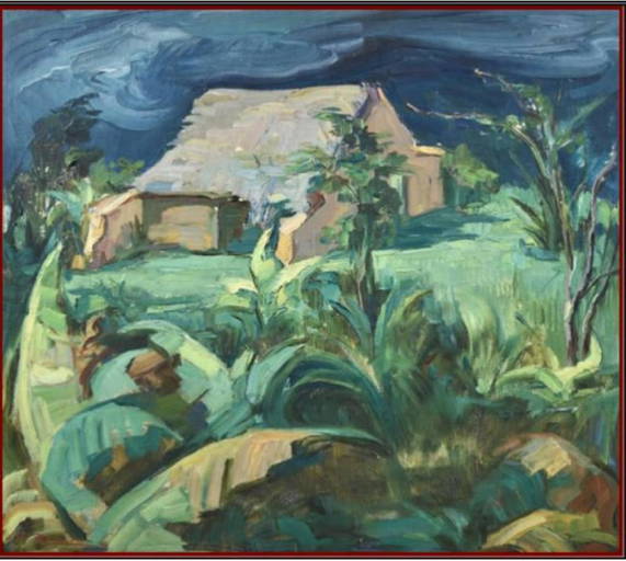 Juan Rimsa Oil On Canvas With Coa 21.5" X 24"