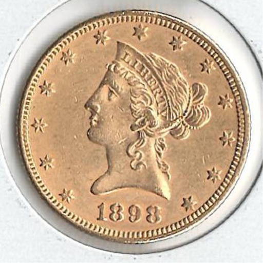 U.s. 1898 Gold Coin