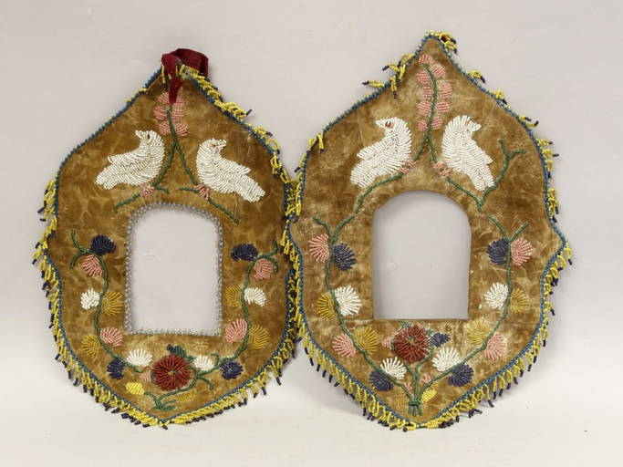 Two Northeast Native American Picture Frames