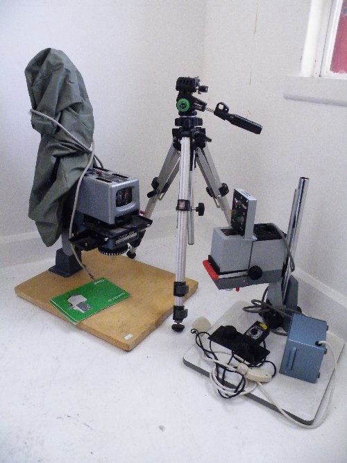 Two Photographic Enlargers Durst 606 And M301, A C