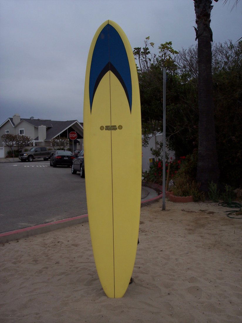 1966 Single Fin Surfboard {rick James}