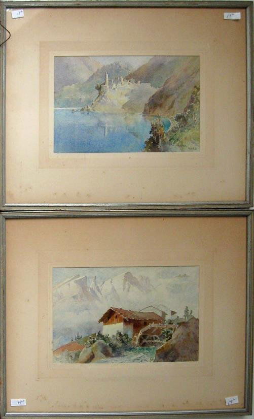 Pair Of Col Henry Richard Beadon Donne Mountain