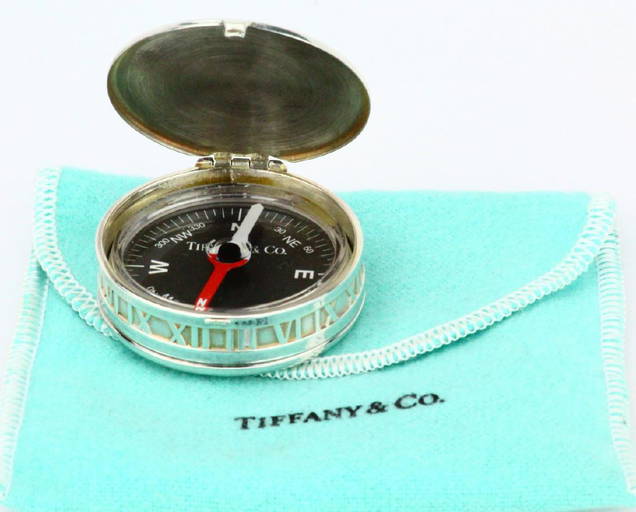 Tiffany & Co. Spain 2004 Atlas Sterling Compass
