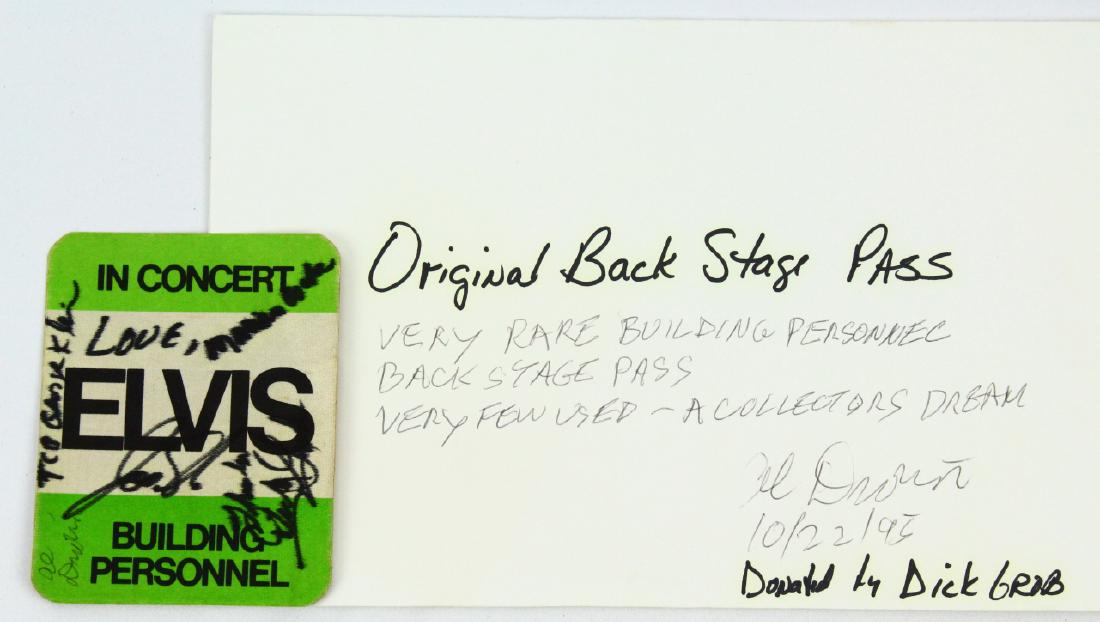 ELVIS PRESLEY CONCERT TOUR JACKET AND BACKSTAGE PASS - Sep 10, 2014 ...