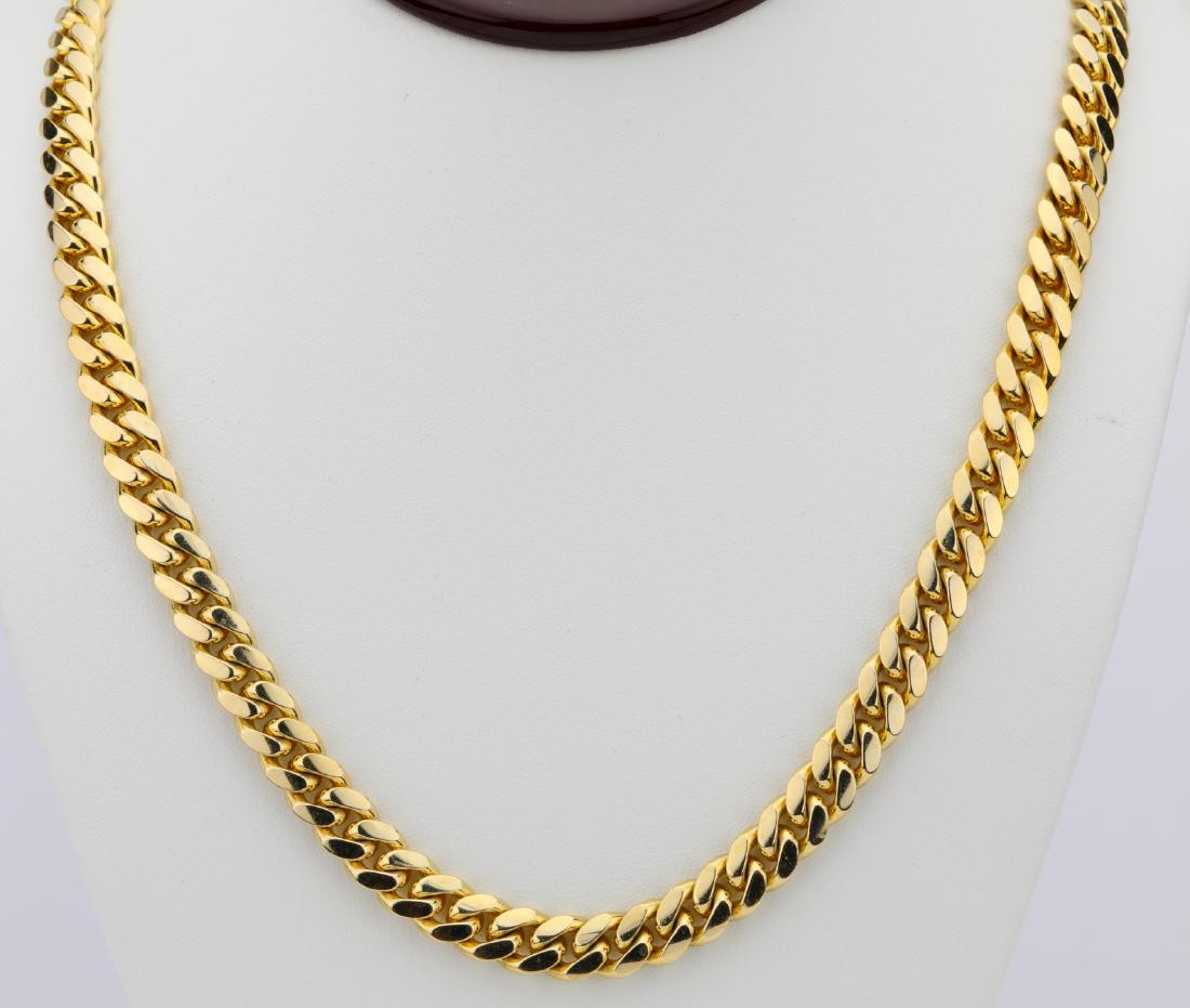 IF & Co. 14K 9mm Wide 28" Cuban Link Chain