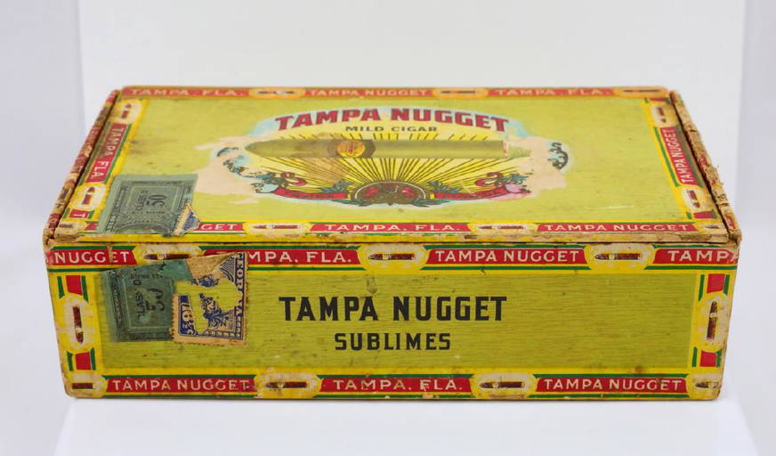 Elvis Presley's Personally Owned Cigar Box W/coa