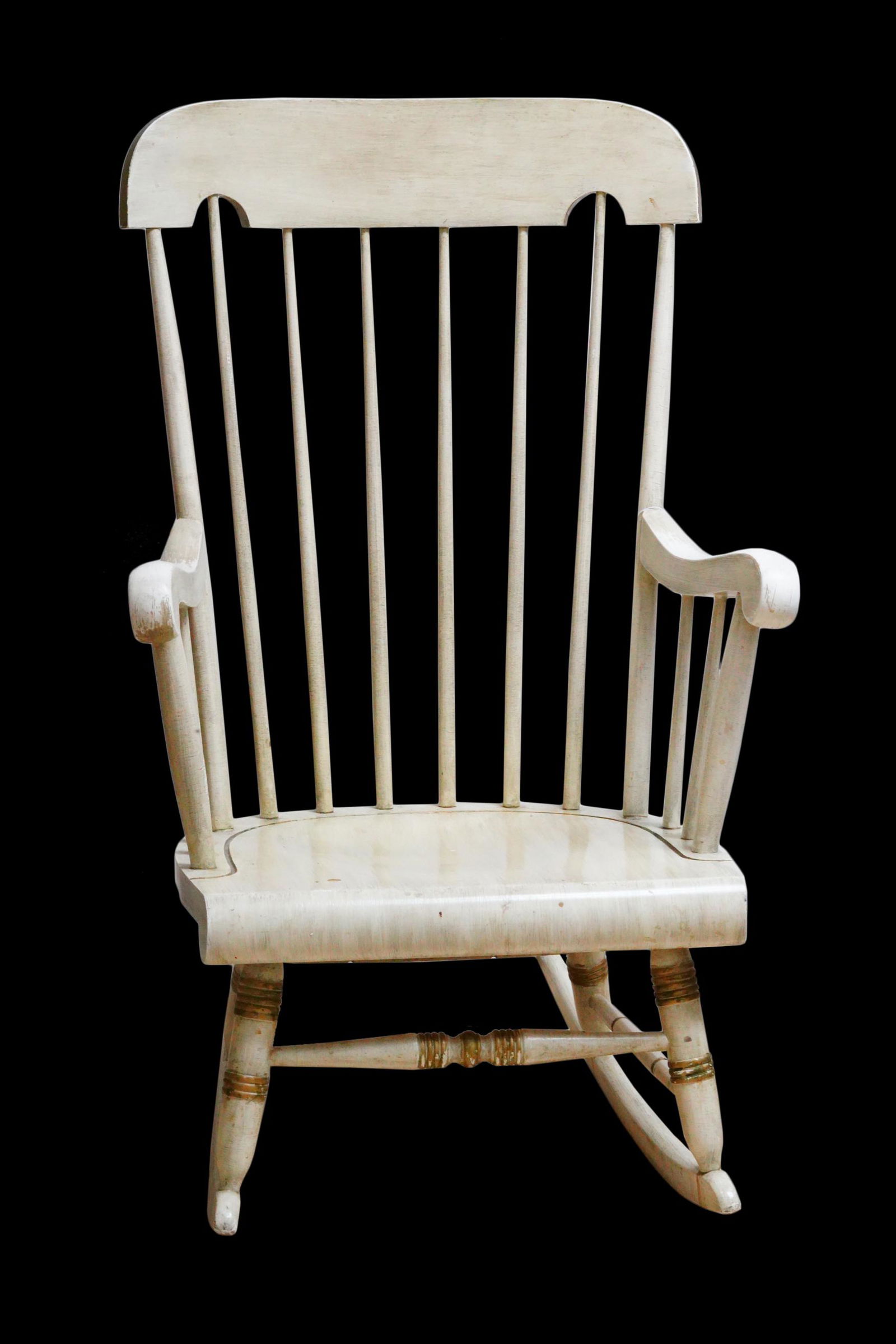 Roy Rogers' White Wooden Rocking Chair W/COA - Dec 07, 2019 | GWS ...