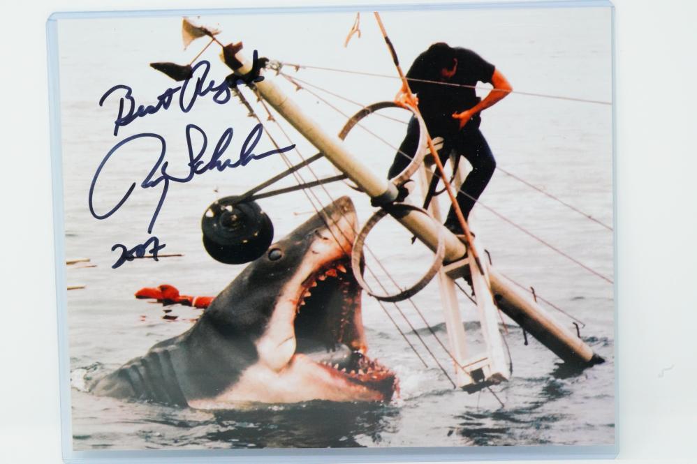 Roy Scheider Signed Photo From "Jaws" W/COA - Dec 07, 2019 | GWS ...