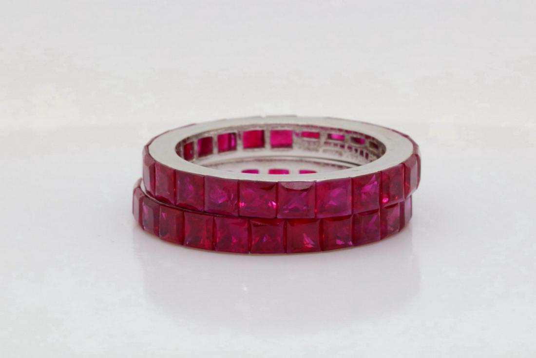 Favero 8.55ctw Burma Ruby 18K Stacking Rings - Apr 04, 2020 | GWS ...