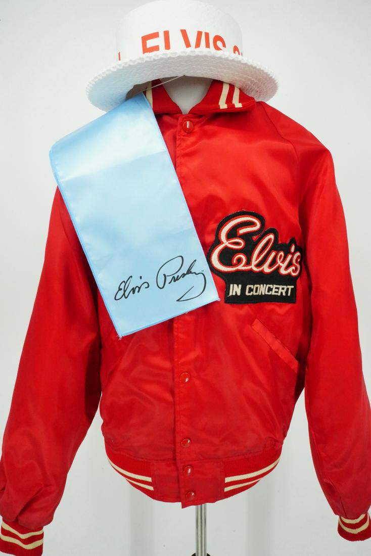 Elvis Presley Elvis In Concert Jacket W/scarf And Hat