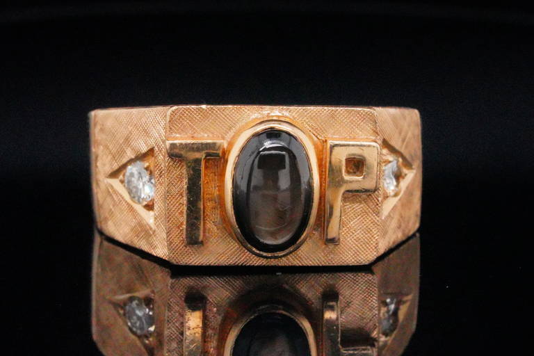Col. Parker's Custom Made "TP" Ring Designed by Elvis - Aug 27, 2022 ...