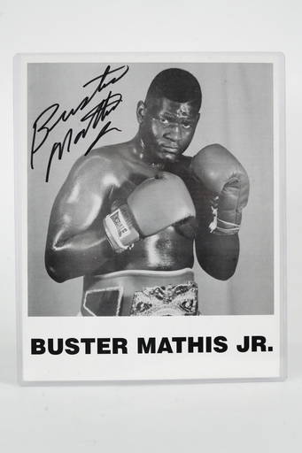 Signed Buster Mathis Jr Publicity Portrait (#0136) on Mar 11, 2023 ...