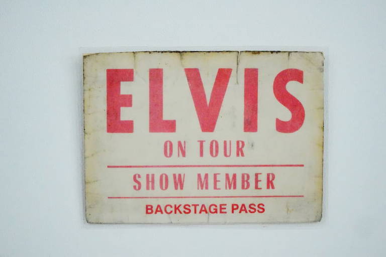 Elvis Presley "elvis On Tour" Show Member Backstage Pass