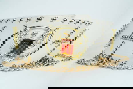 Elvis Presley Macrame Beaded Belt