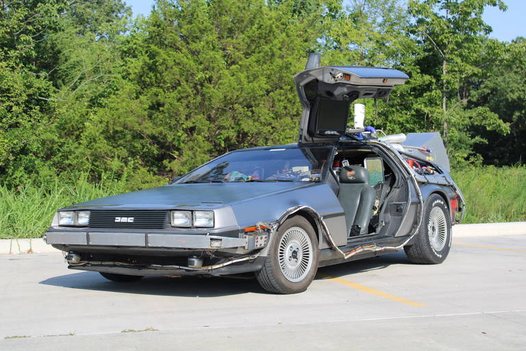Back To The Future Time Machine Replica Built By Joe Pace
