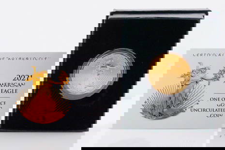 2021 American Gold Eagle One Ounce $50 Gold Coin