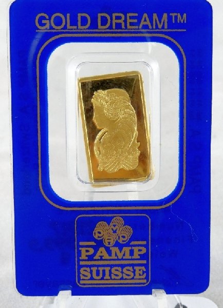 109B: 2.5 Gram .9999 GOLD"Pamp Suisse-Gold Dream" - Aug 18, 2012 | GWS ...