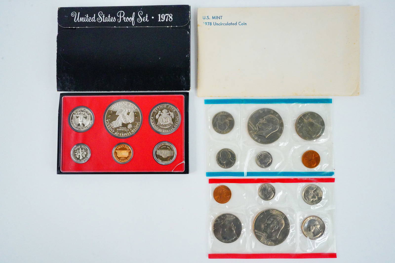 1978 U.s. Mint Uncirculated And Proof Coin Sets Auction