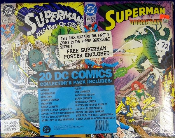Lot of (20) DC Comics Collectors Pack