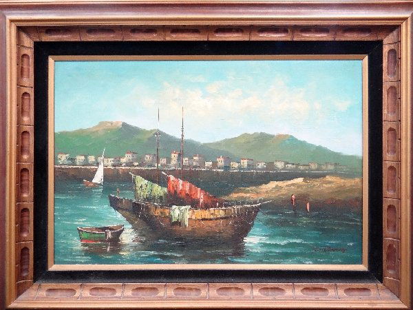 P. Stirrat Oil On Canvas Painting - Jan 19, 2013 | GWS Auctions Inc. in CA