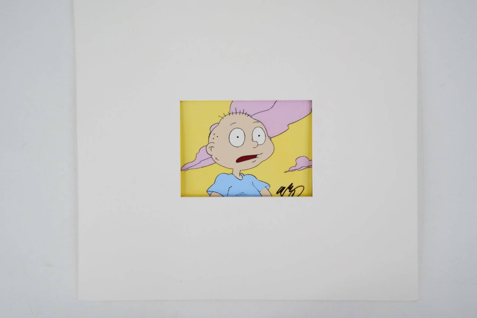 1993 Rugrats Key Cel Art For "the Gold Rush" Auction